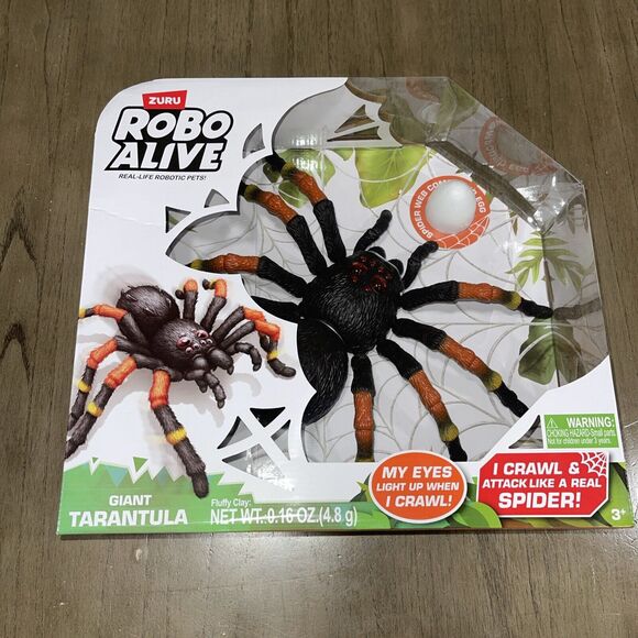 Zuru | Toys | New Robo Alive Real Life Robotic Pet Giant Tarantula ...